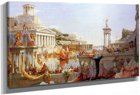 The Course Of Empire Destruction By Thomas Cole Print Or Oil Painting