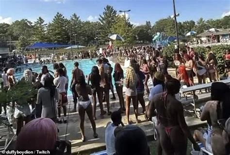 Mayhem Breaks Out At A Chicago Pool Party As Mob Hurls Fireworks And