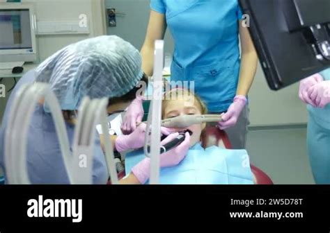 Modern Dental Clinic Long Lasting Procedure With Gas Oxygen Anesthesia