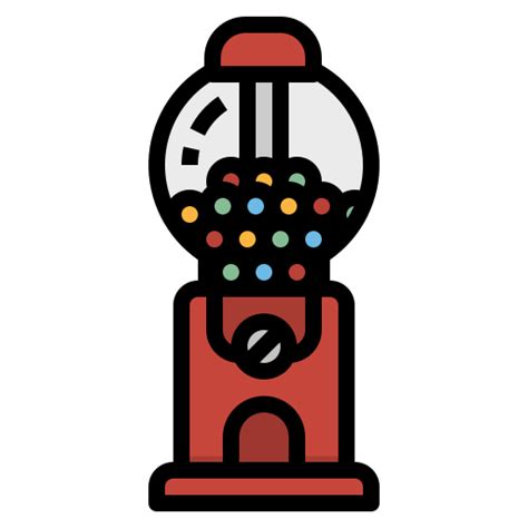 Gumball Machine Photo3ideastudio Lineal Color Icon