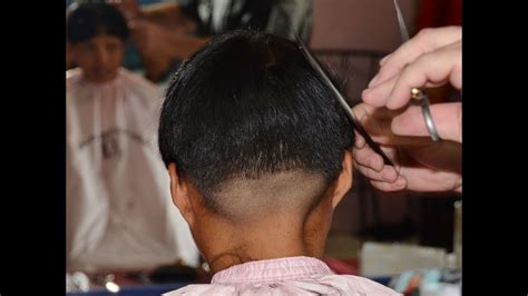 Girl´s Boyish Hair Cut Youtube