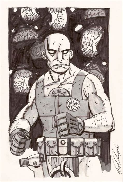 Roger Hellboy By Guy Davis In John Platts Hellboy Type Stuff Comic