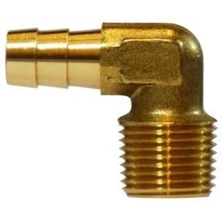 Forged Brass Hose Barb Male 90 Degree Elbow Fastfittingscom