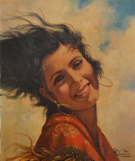 André David Xix Xx Century Portrait Of A Young Woman Online