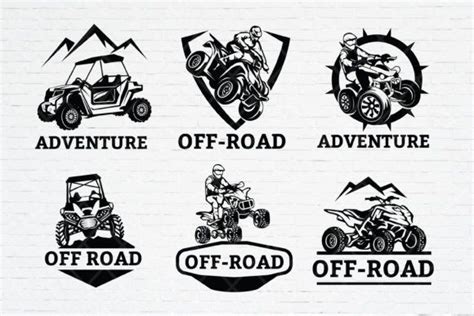 Atv Off Road Logo Silhouette Svg