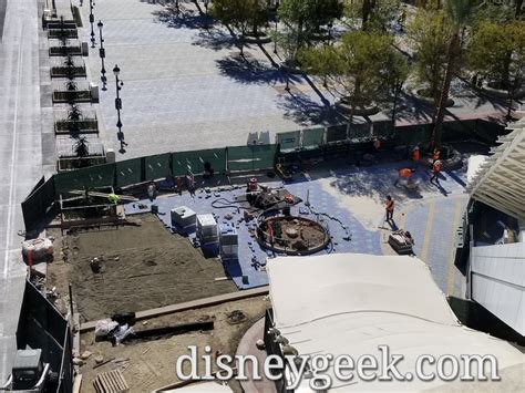 Disneyland Parking Structure Construction Project Pictures 110119