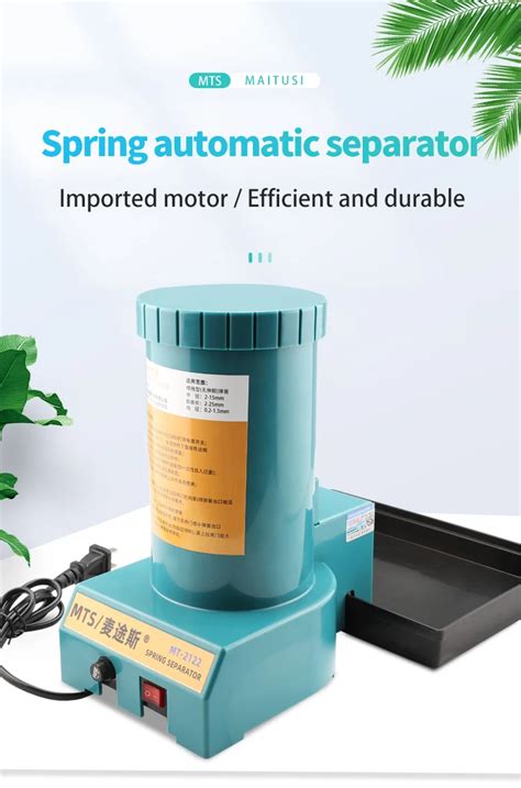 Myto Himax Mt 2122 Automatic Spring Separator Efficient And Durable