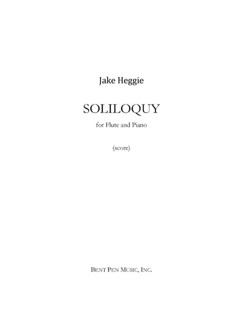 Soliloquy
