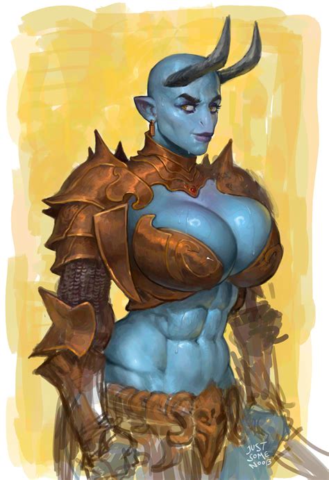 Rule 34 Abs Armor Armored Female Artistic Artistic Nudity Big Breasts Digital Drawing Artwork