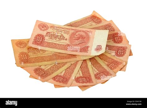10 Ruble Banknote Cut Out Stock Images And Pictures Alamy