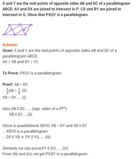 Quadrilaterals In Mathematics Class 9 Extra Questions