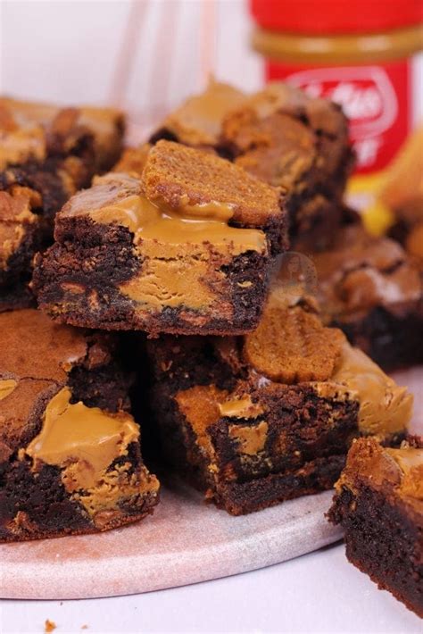 Biscoff Brownies Janes Patisserie