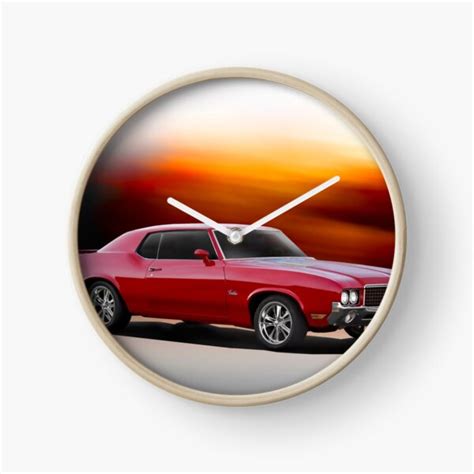 1971 Oldsmobile Cutlass Clock For Sale By Davekoontz Redbubble