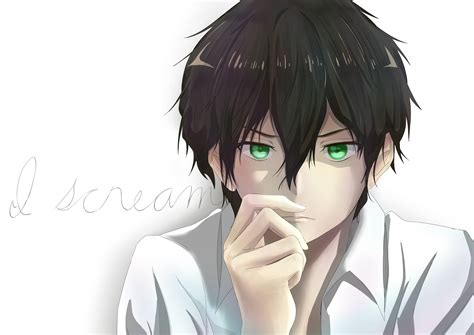 Download Free Oreki Houtarou Green Eyes Wallpaper