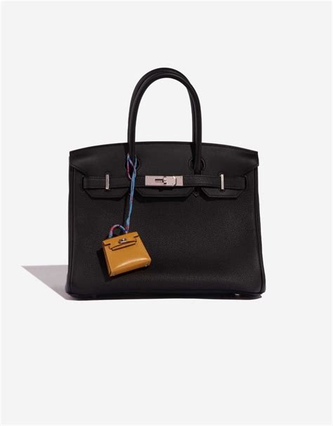 Hermès Kelly Twilly Charm Tadelakt Paille SaclÀb