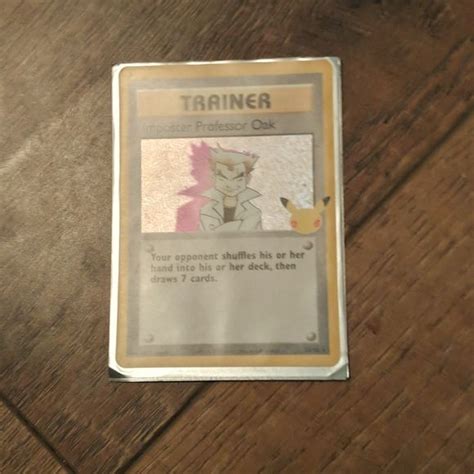 25th Anniversary Imposter Professor Oak 25th Anniversary Imposter