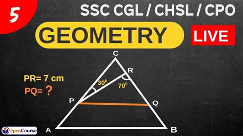Geometry Similarity Of Triangles Complete Geometry For Ssc Cgl