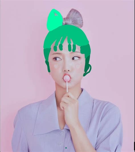 민쩌미님 민트색 염색 Youtube