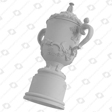 The Webb Ellis Cup Trophy 3d Model Facequad