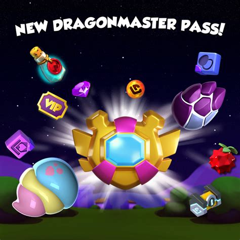 New Month New Dragonmaster Pass Dragon Mania Legends
