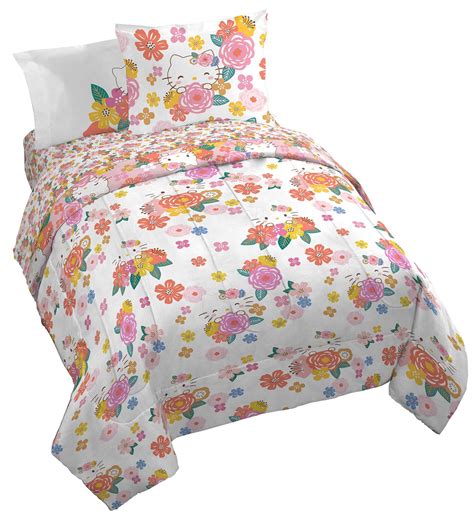 Jay Franco Hello Kitty Queen Size Comforter Set 7 Piece