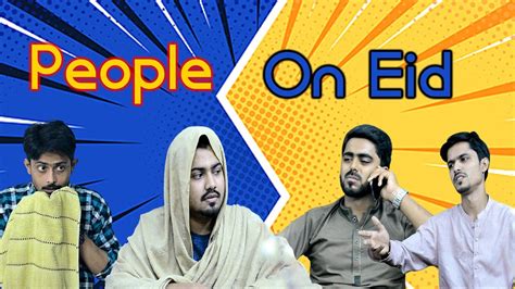 People On Eid Funny Skit Friends Production Youtube