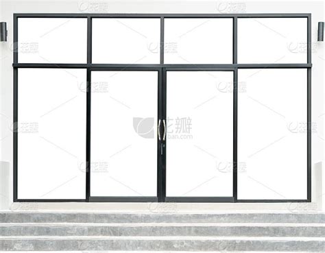 大双开玻璃门隔离素材 花瓣网