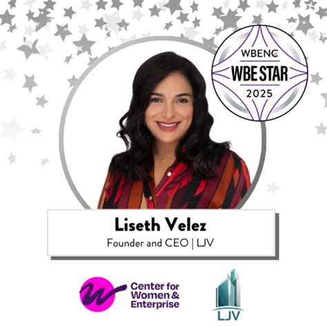 Accelerating The 2025 Wbe Stars Meet Liseth Velez Wbenc Wbenc