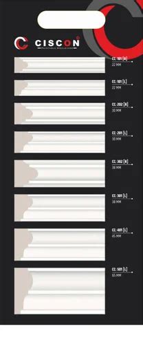 Plastic Ciscon Wainscot Charcoal Mouldings For Interior Decoration At ₹ 200 Piece In Mumbai