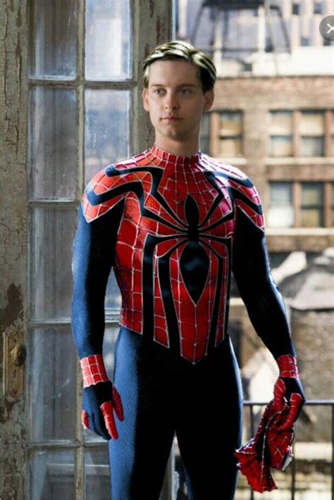Ben Riley Spider Man Tobey Maguire Spiderman Outfit Tobey Maguire