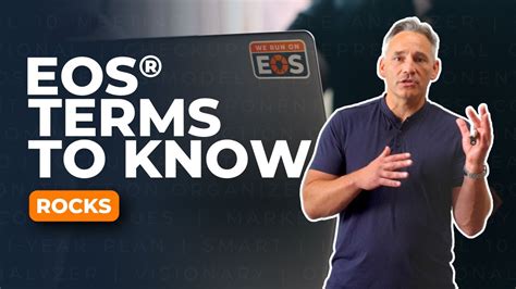 Eos® Terms To Know Rocks Youtube