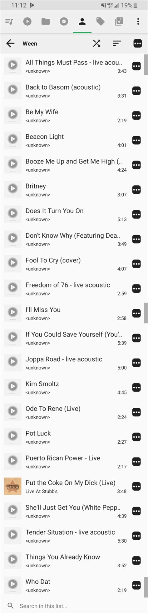 My Definitive Ween Raritiesb Sideslive Versions Playlist Rween