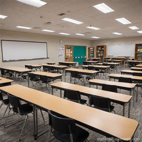 Three Distinct Classroom Spaces Stable Diffusion Online