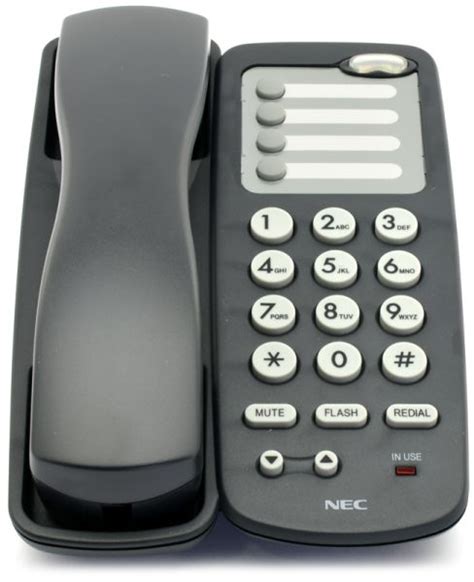 Nec Dth 1 1 Bk Single Line Telephone