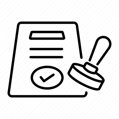 Approval Consent Acceptance Confirmation Validation Icon Download