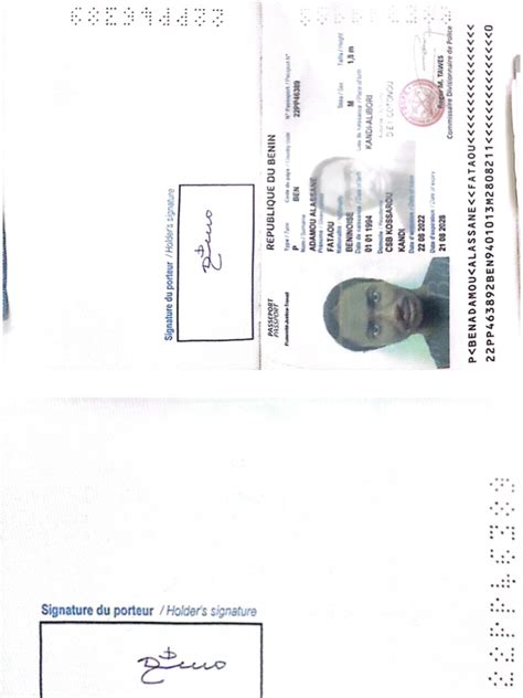 جواز السفر فتاح آدم الحسن Pdf