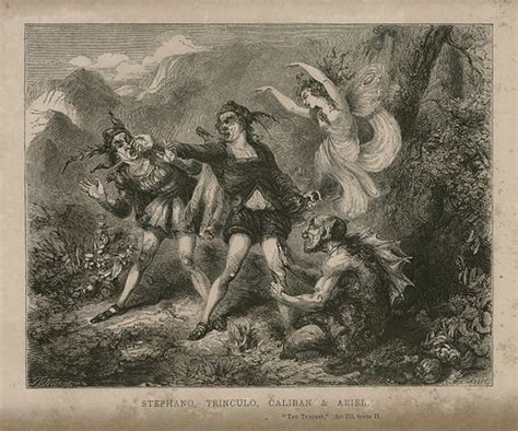 The Tempest Ariel And Caliban