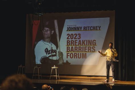 In Honor Of Jackie Robinson And Johnny Ritchey The Padres Hosted A