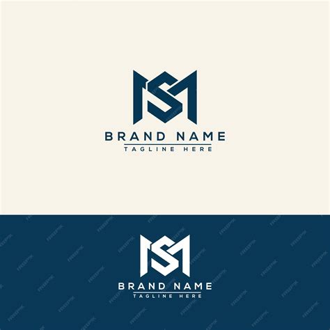 Premium Vector Ms Logo Design Template Vector Graphic Branding Element