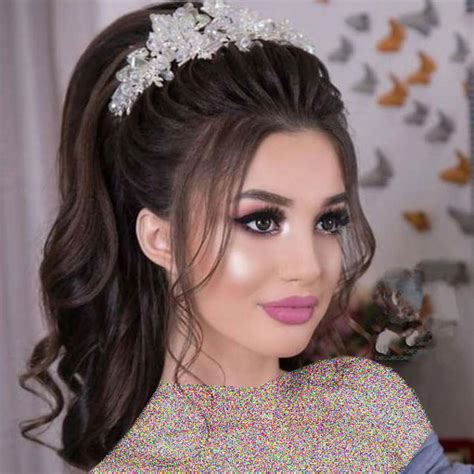 مدل شینیون باز شیک و دخترانه شینیون موی متوسط و بلند