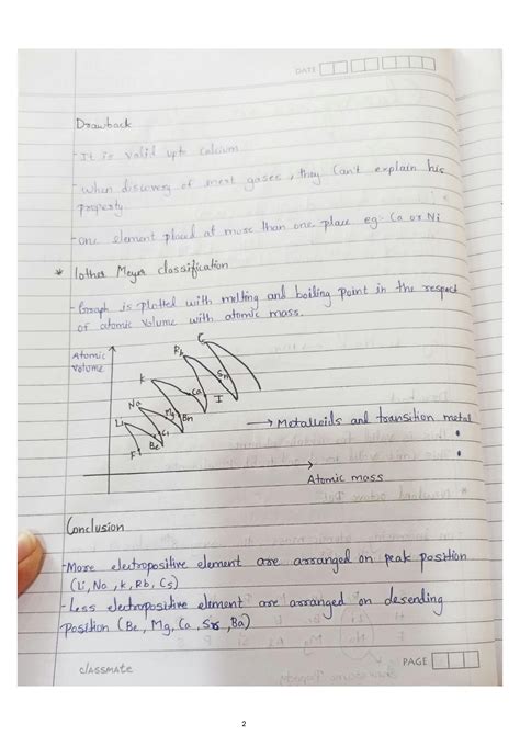 Solution Chemistry Classification Of Elements Studypool