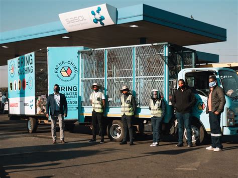 Sasol Funds Innovative Packa Ching Recycling Initiative Sasol In Society