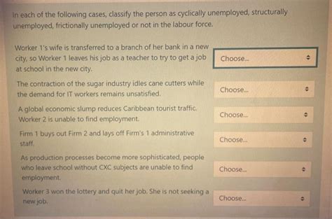 Solved In Each Of The Following Cases Classify The Person