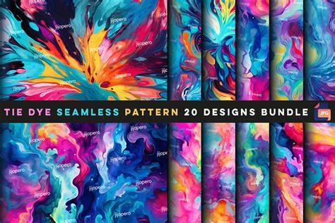 Tie Dye Seamless Pattern Graphic By Jijopero · Creative Fabrica