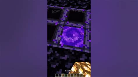 Minecraft Abandoned Nether Portal Tutorial Minecraft Abandoned Nether Portal Tutorial Easy