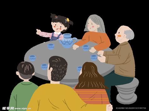 家庭团聚设计图图片素材其他设计图库昵图网