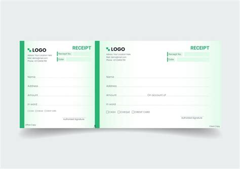Receipt Book Template Images Free Download On Freepik