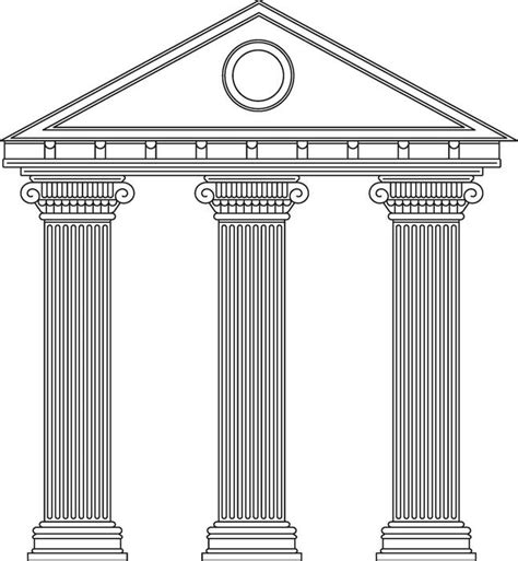Classical Structure Vector Art Icons And Graphics For Free Download