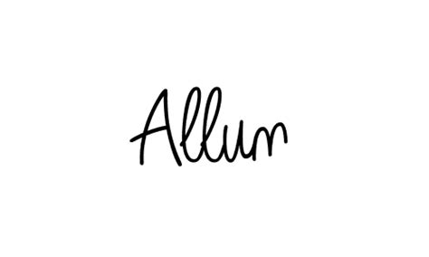 71 Allun Name Signature Style Ideas Amazing Esignature