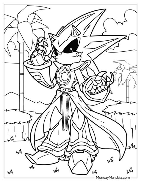 Sonic The Hedgehog Robot Coloring Pages [2025]